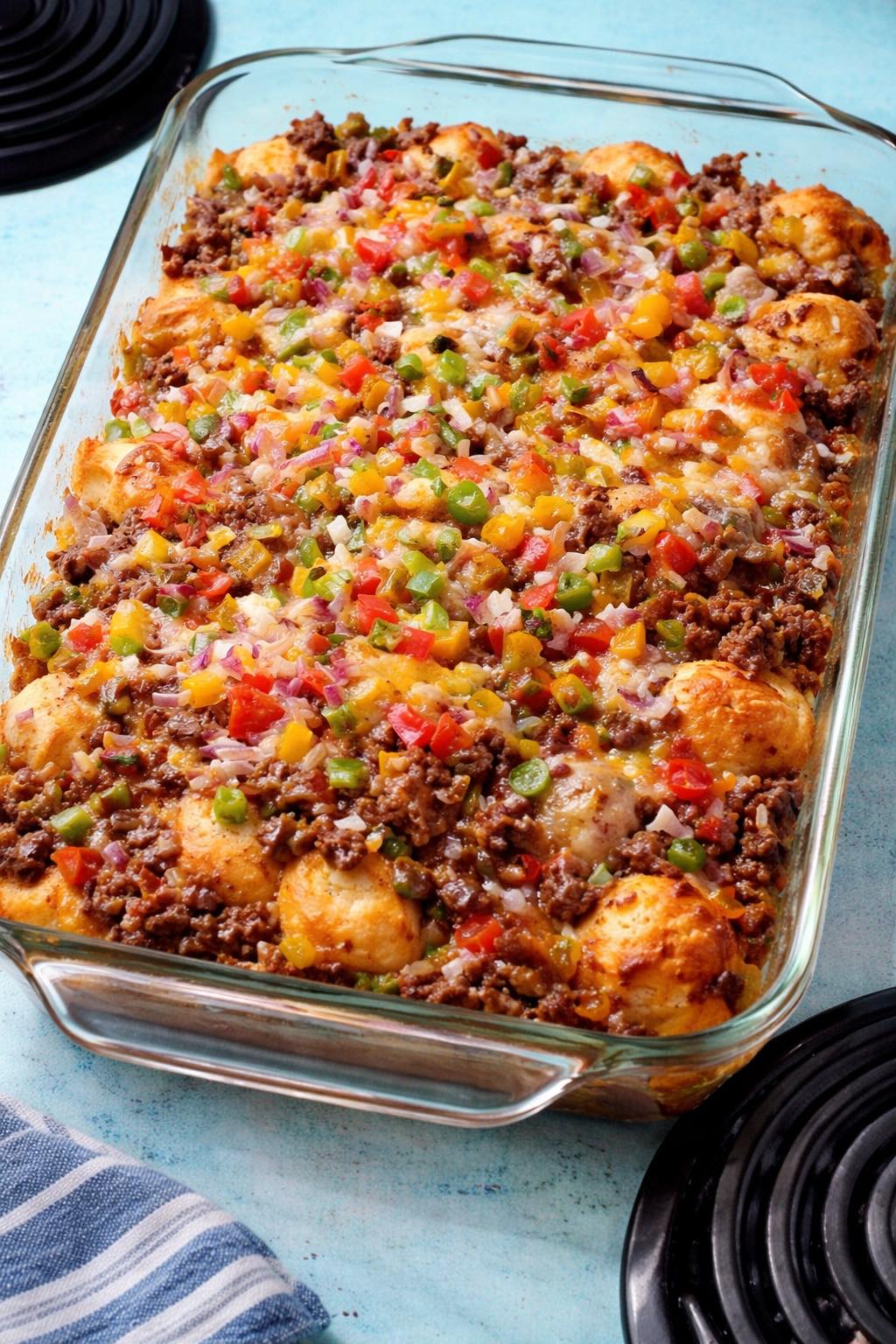 Taco fiesta bubble up casserole - Foodie